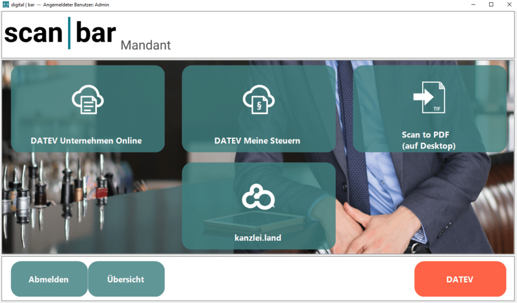 scan|bar Mandant Download-Installation – digital|bar